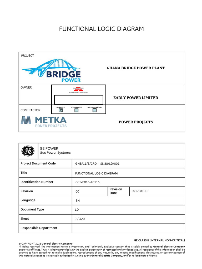 467-10-MA-0032-0001-RevA (FUNCTIONAL LOGIC DIAGRAM) | PDF | Energy ...