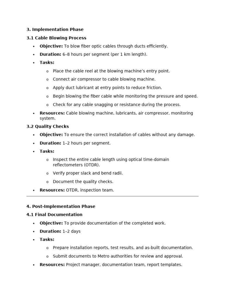 Fiber Optic Cable Blowing Guide | PDF | Computers