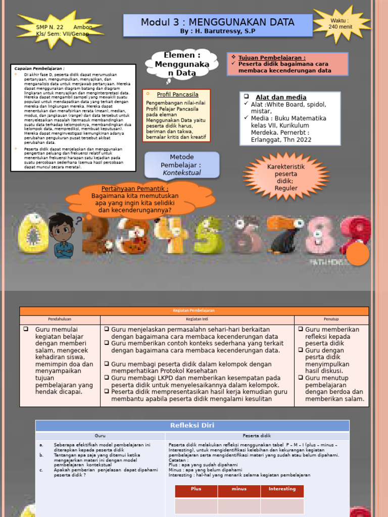Modul 3 Menggunakan Data (p2) | PDF