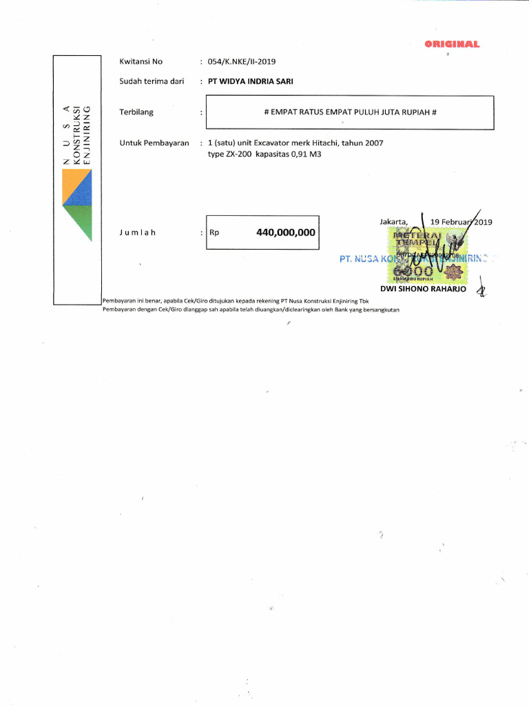 Invoice Alat | PDF