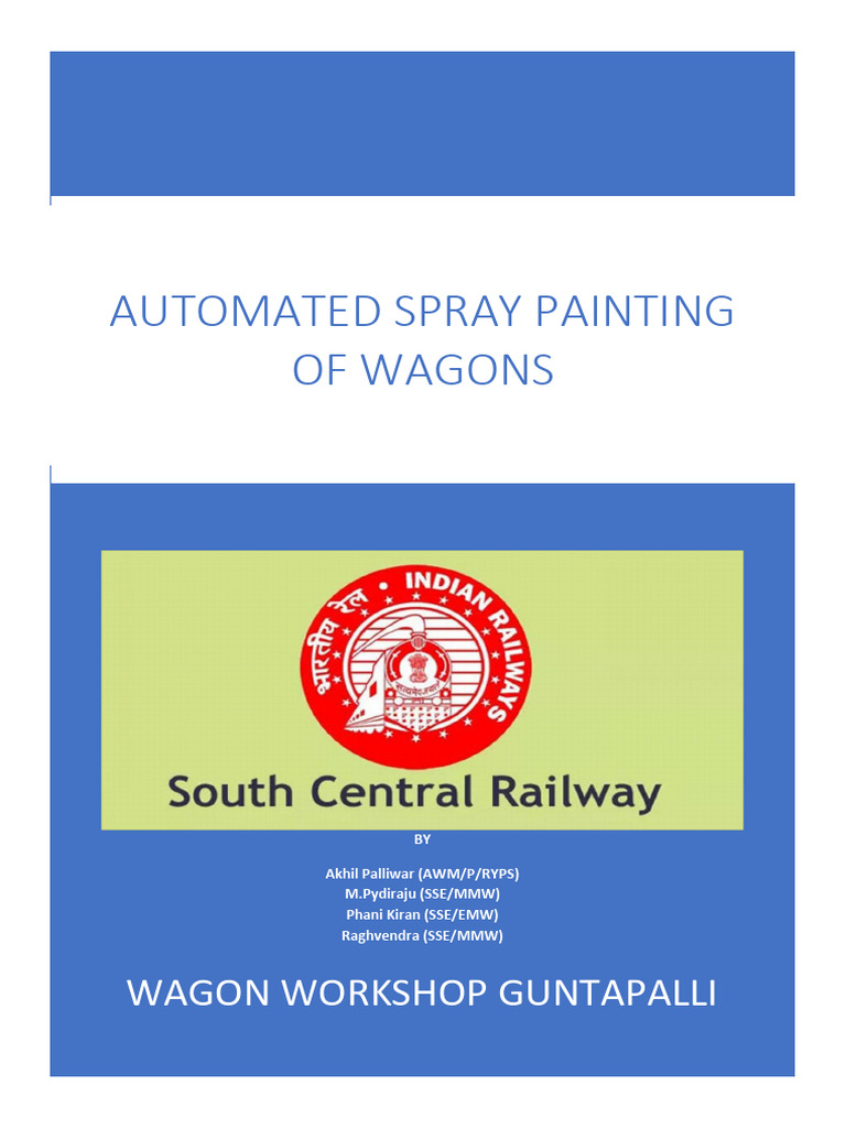 Automated Spray Painting of Wagons - 0 | PDF