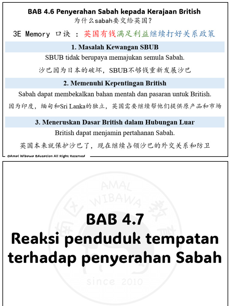 F4 SEJ B4 沙巴交英 | PDF