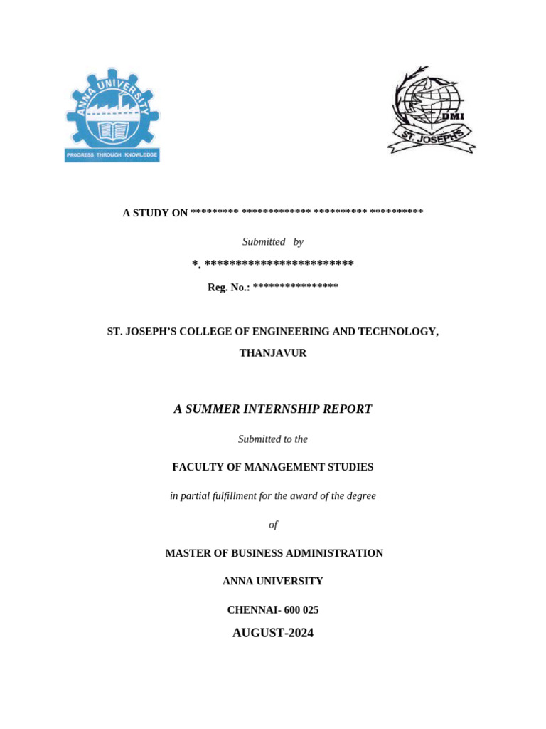 Cover Page - Model | PDF