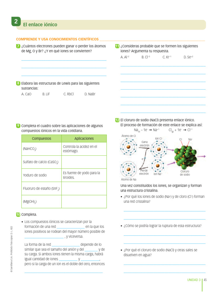 Actividad 02 Enlace Iónico Pdf