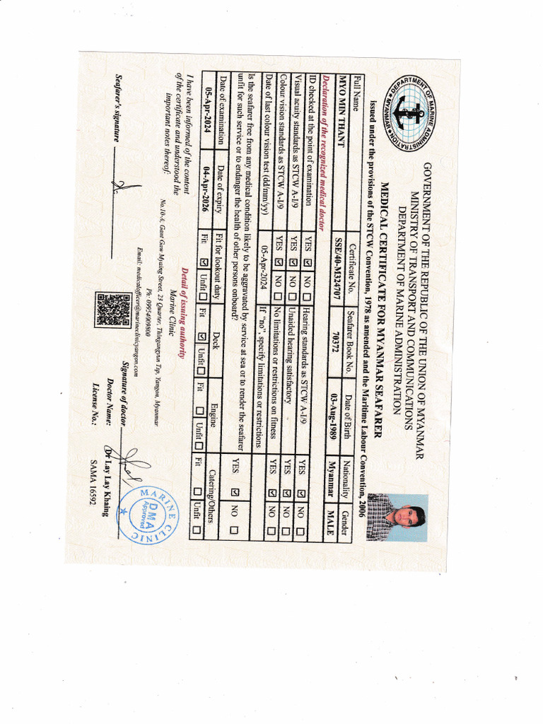 Myo Min Thant Dma | PDF