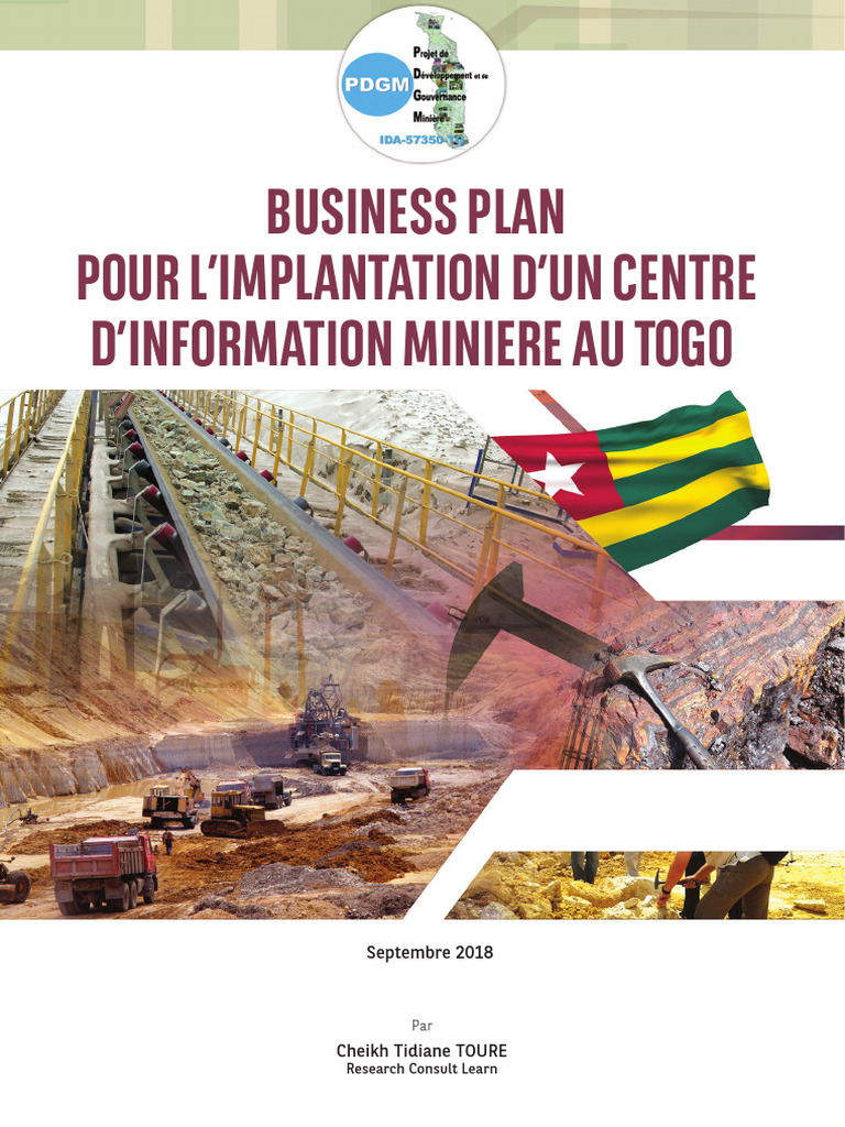 Business Plan Centre D'information Miniere Fds Ul | PDF