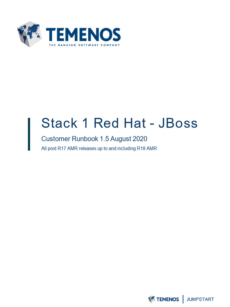 R18 Stack1 External Runbook | PDF | Java (Programming Language) | Databases