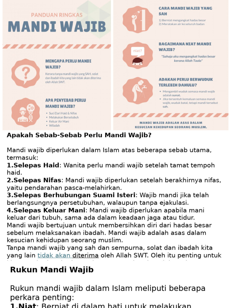 Mandi Wajib | PDF