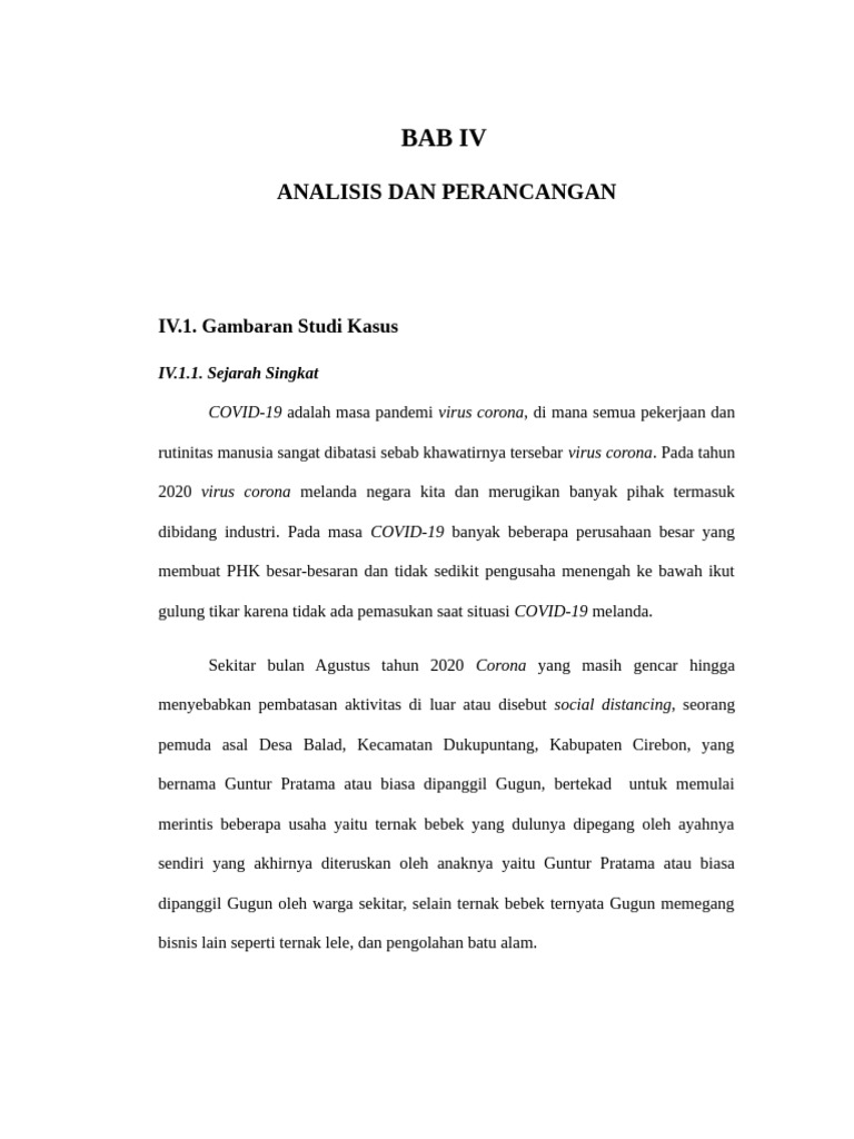 BAB 4 (On Progres) | PDF