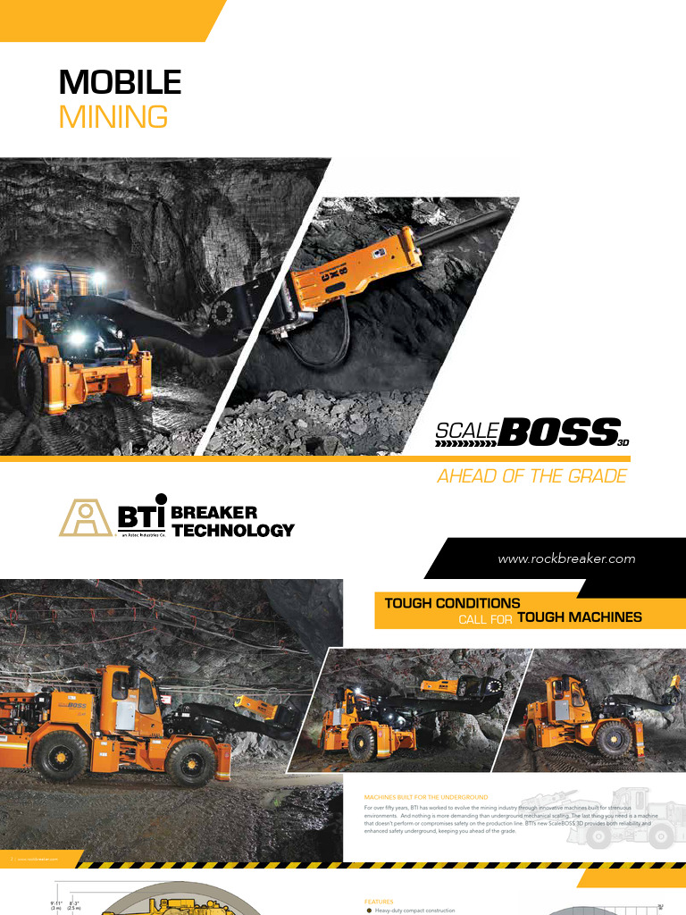 BTI Underjordsskrotare ScaleBoss 3D | PDF