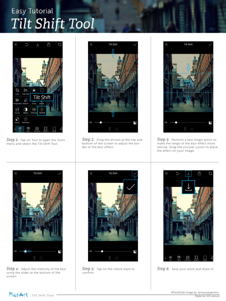 Picsart Tutorial | PDF