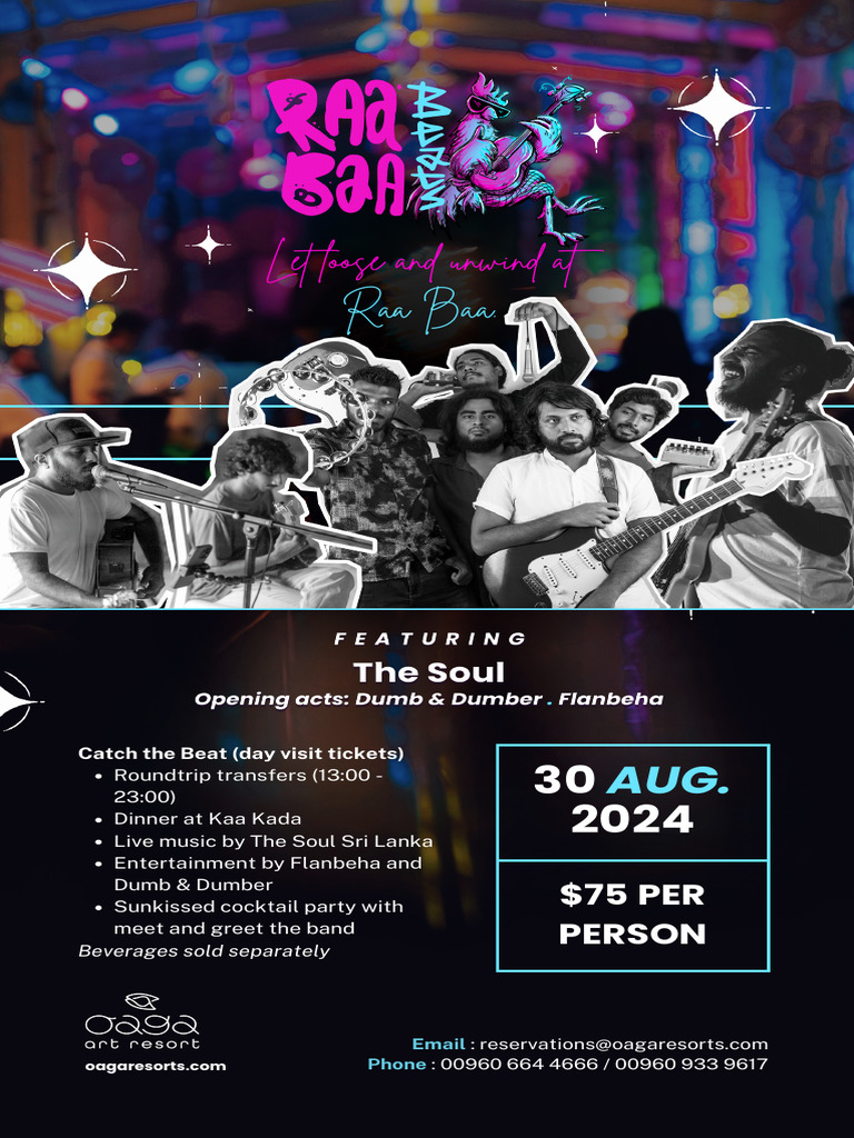 Raa Baa Beats Flyer | PDF