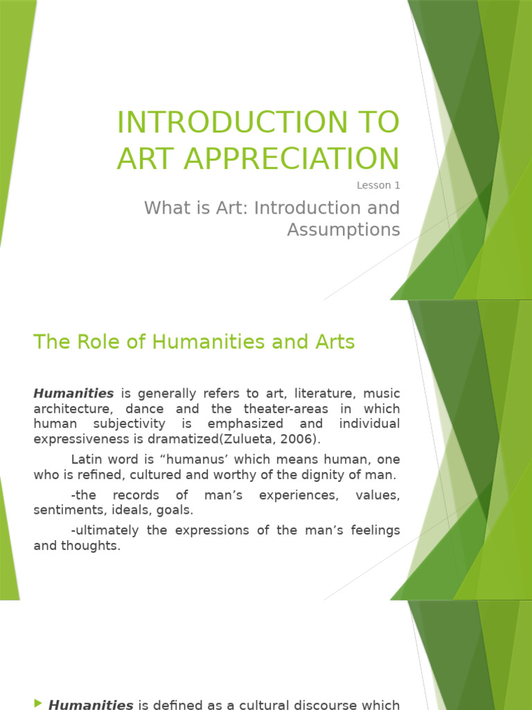 Art Appreciation | PDF
