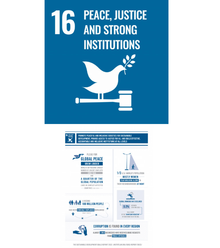 SDG 16 Peace Justice and Strong Institutions | PDF