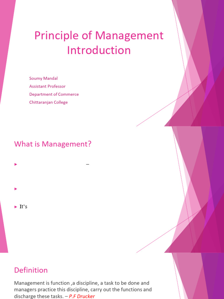 Commerce Principle of Management | PDF