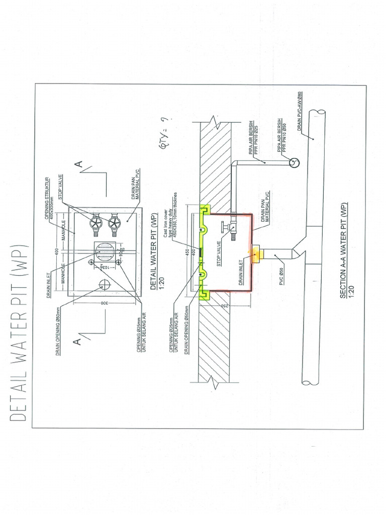 Water Pit Detail | PDF