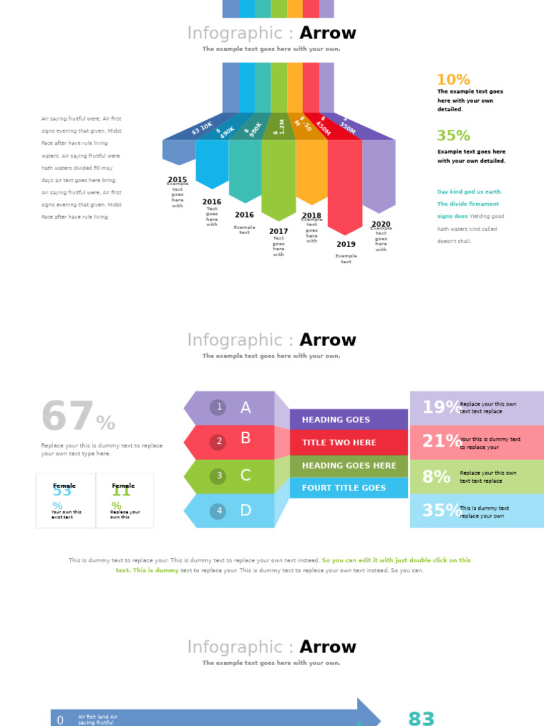 Arrow Infographic | PDF