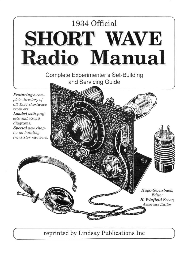1934 Official Short Wave Radio Manual | PDF