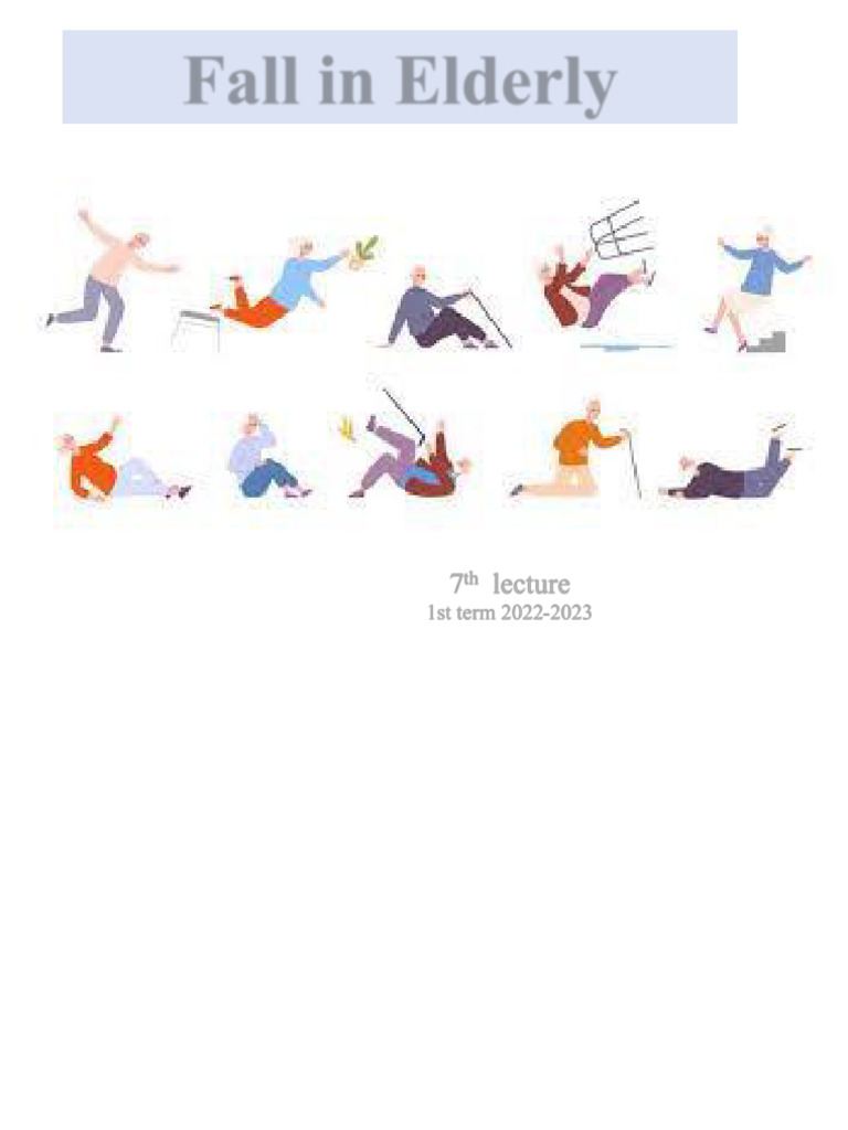 7 - Fall in Elderly-1-2 | PDF