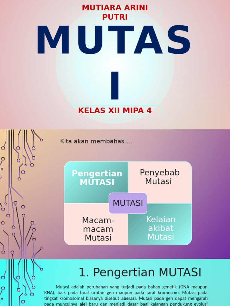 Mutasi | PDF