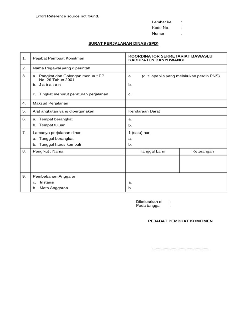SPD Depan Belakang | PDF