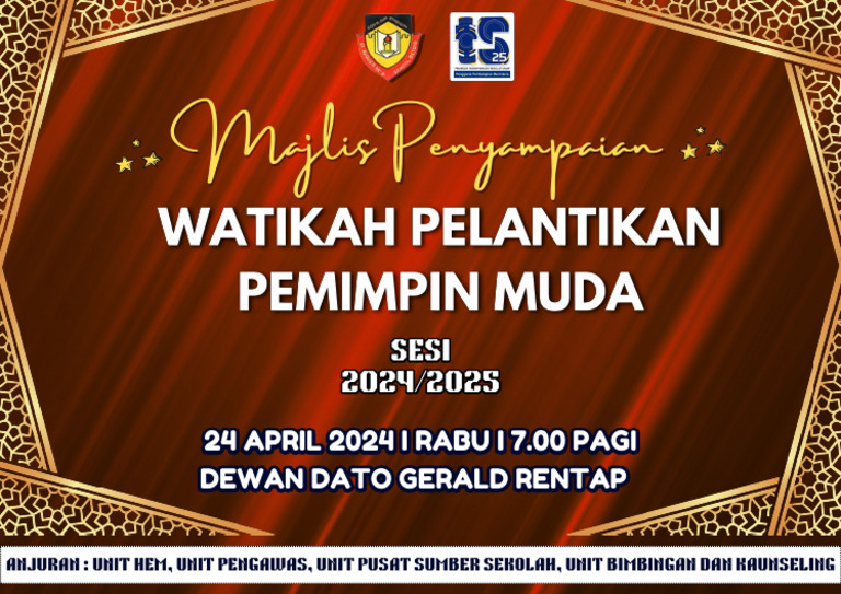 Banner Watikah Pelantikan Pemimpin Muda | PDF