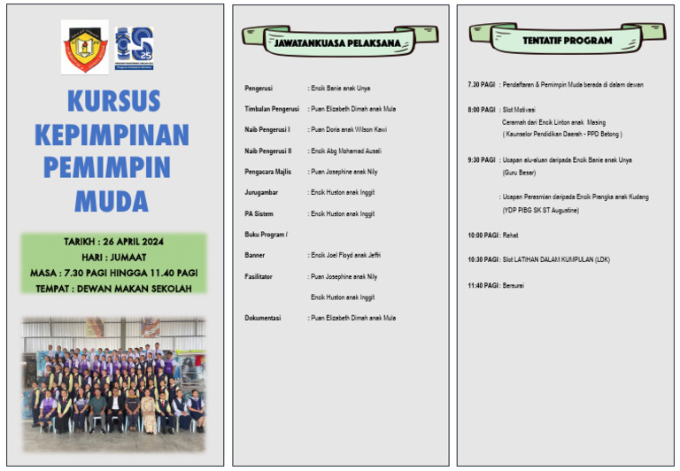 Buku Program Kursus Kepimpinan Pemimpin Muda | PDF