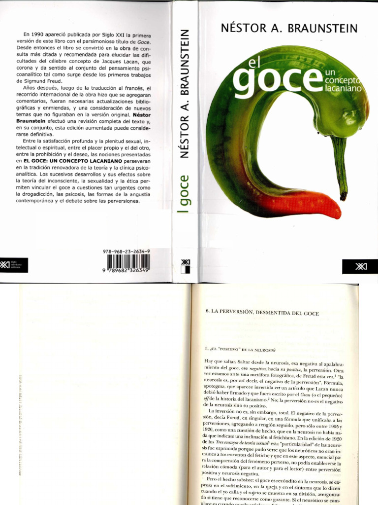 Braunstein - La Perversión, Desmentida de Goce | PDF