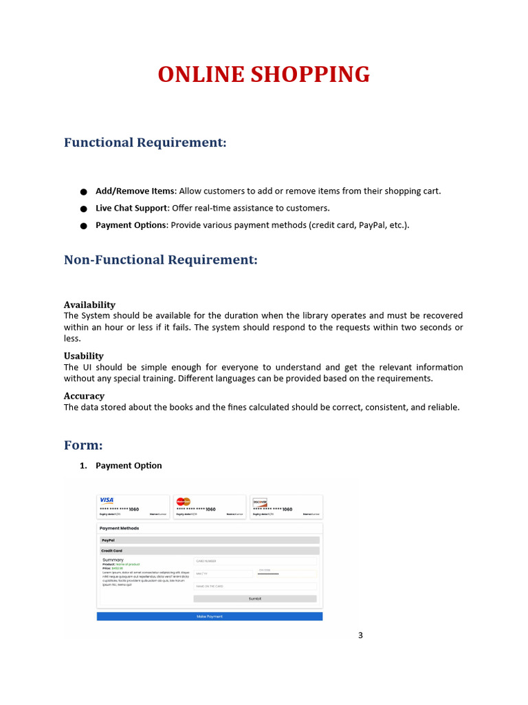 Online Shopping Pdf