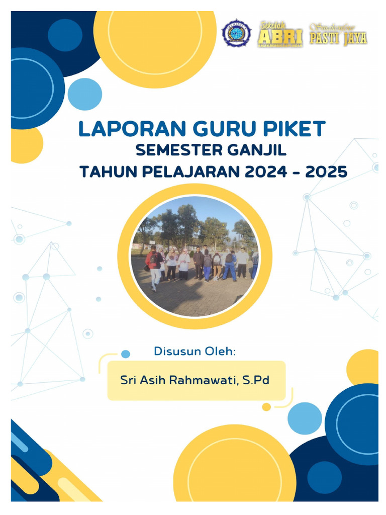 Laporan Guru Piket Ganjil 2024-2025 Sri Asih Rahmawati | PDF