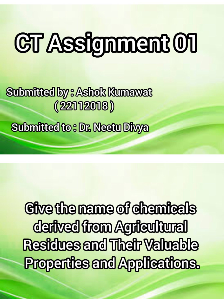 CT Assignment 22112018 | PDF