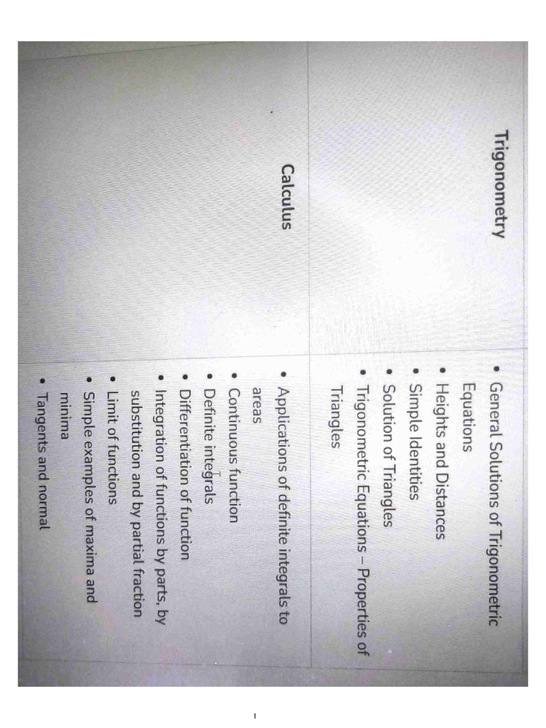 Nimcet Syallabus | PDF