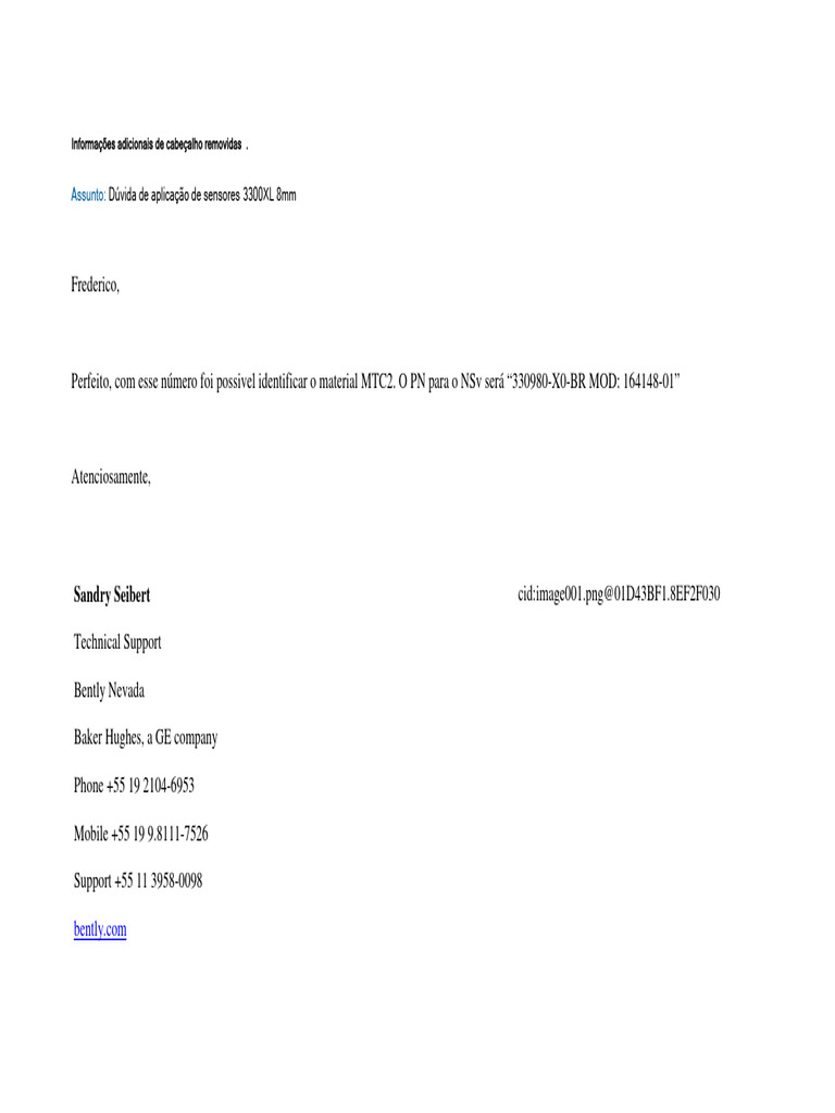 Referência Proximitor Aluminio NSV | PDF