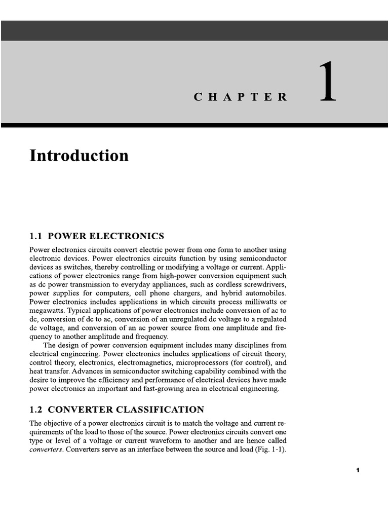 Power Electronics | PDF