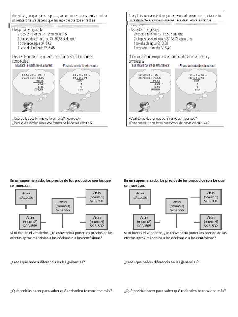 Redondeo Decimal | PDF
