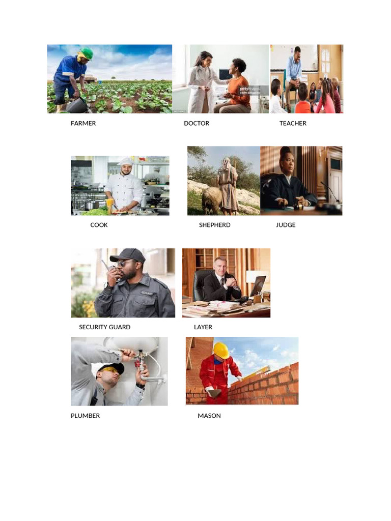 People and Their Work | PDF
