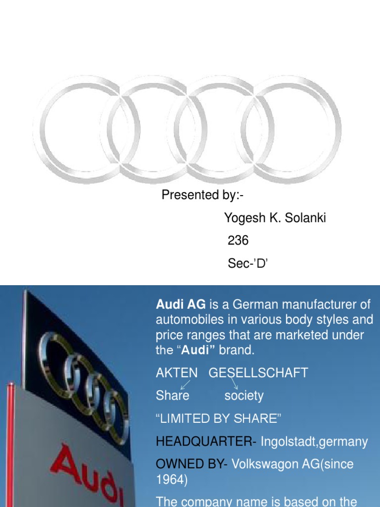 Audi | PDF | Audi | Cars Of Germany