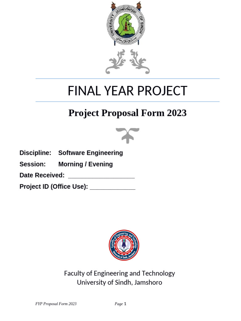 Fyp Proposal | PDF