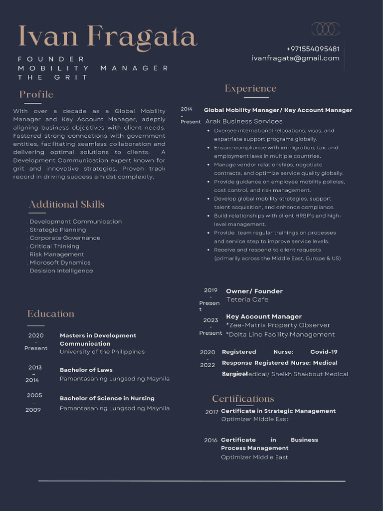 Resume Ivan Fragata | PDF