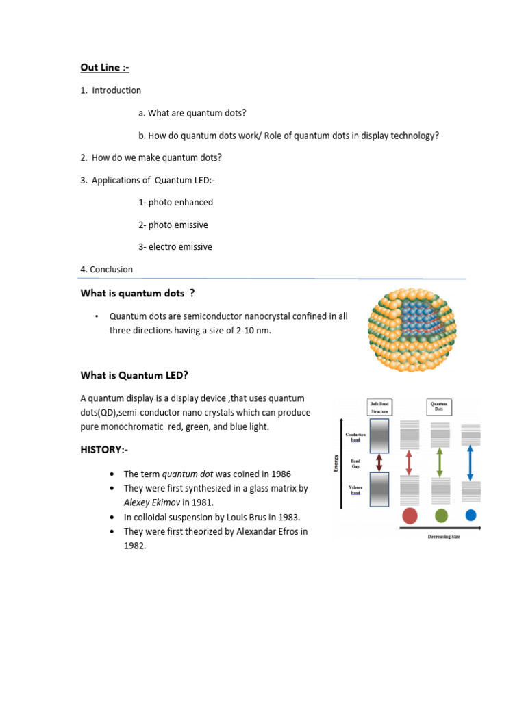 Quantum Led | PDF