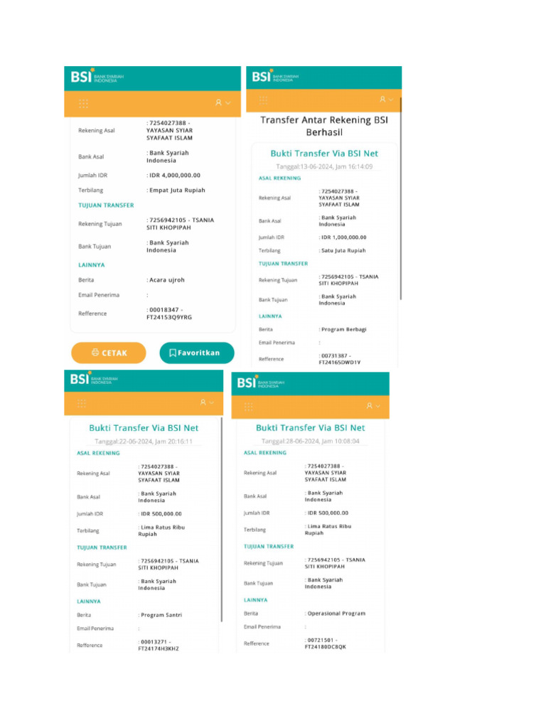 Lampiran Program PC Program YSSI | PDF