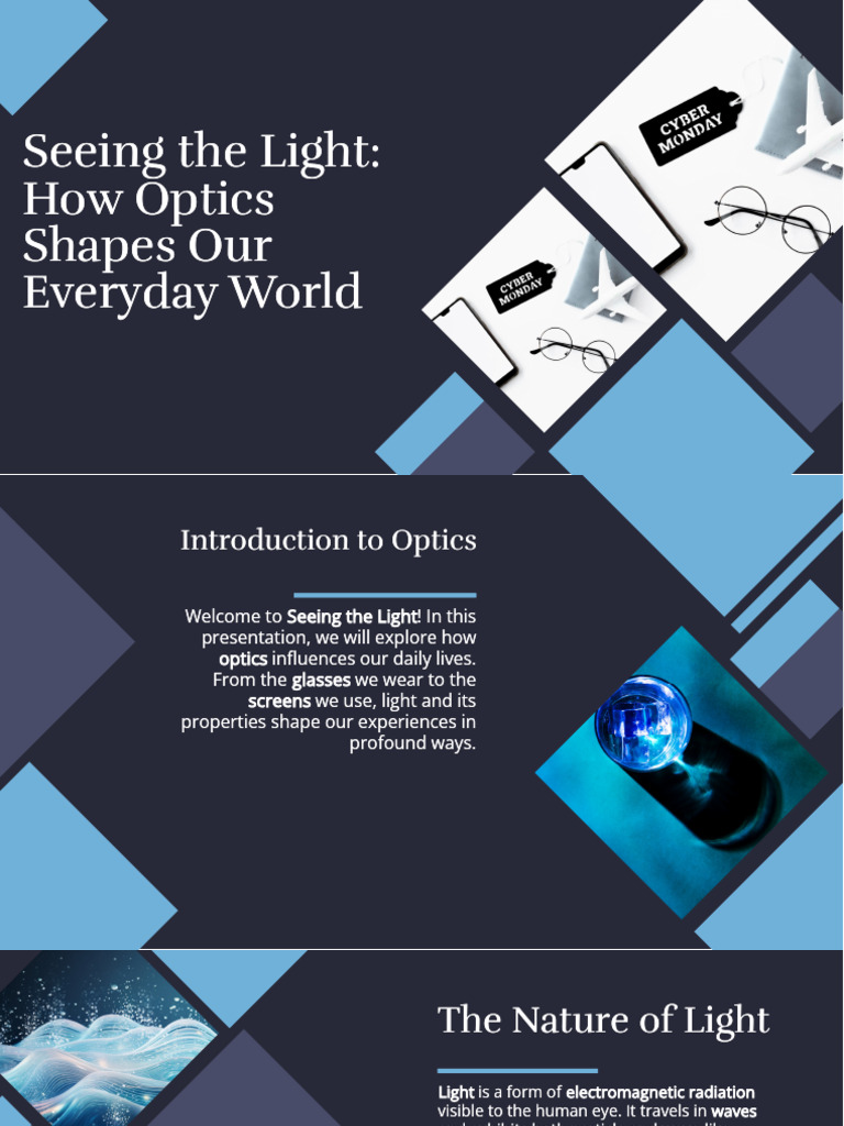 Importance of optics in daily life | PDF