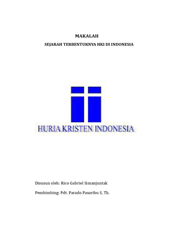 Tugas Sejarah Hki | PDF