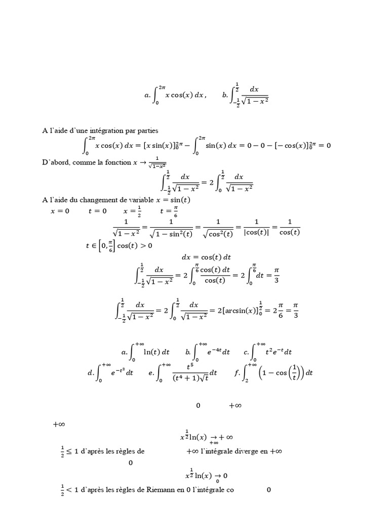 TD 5 Correction | PDF