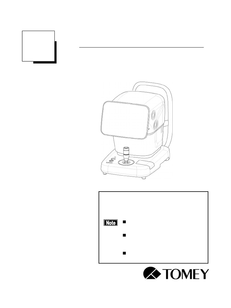 Instruction Manual OA-2000: Optical Biometer | PDF