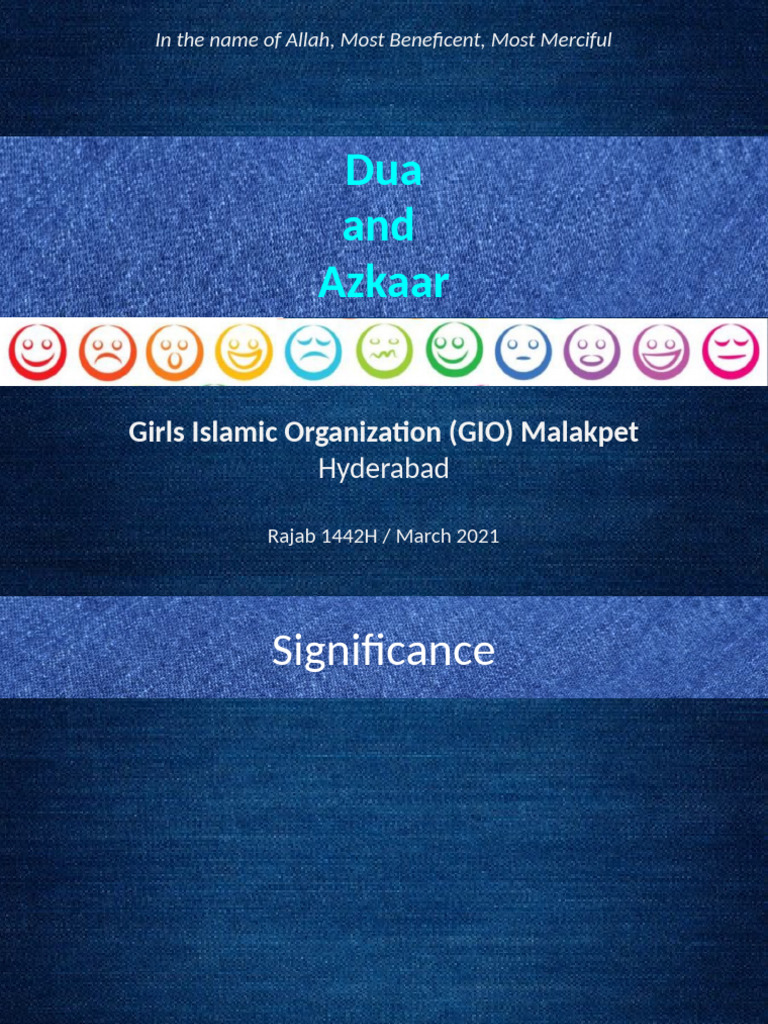 Dua & Azkaar | PDF