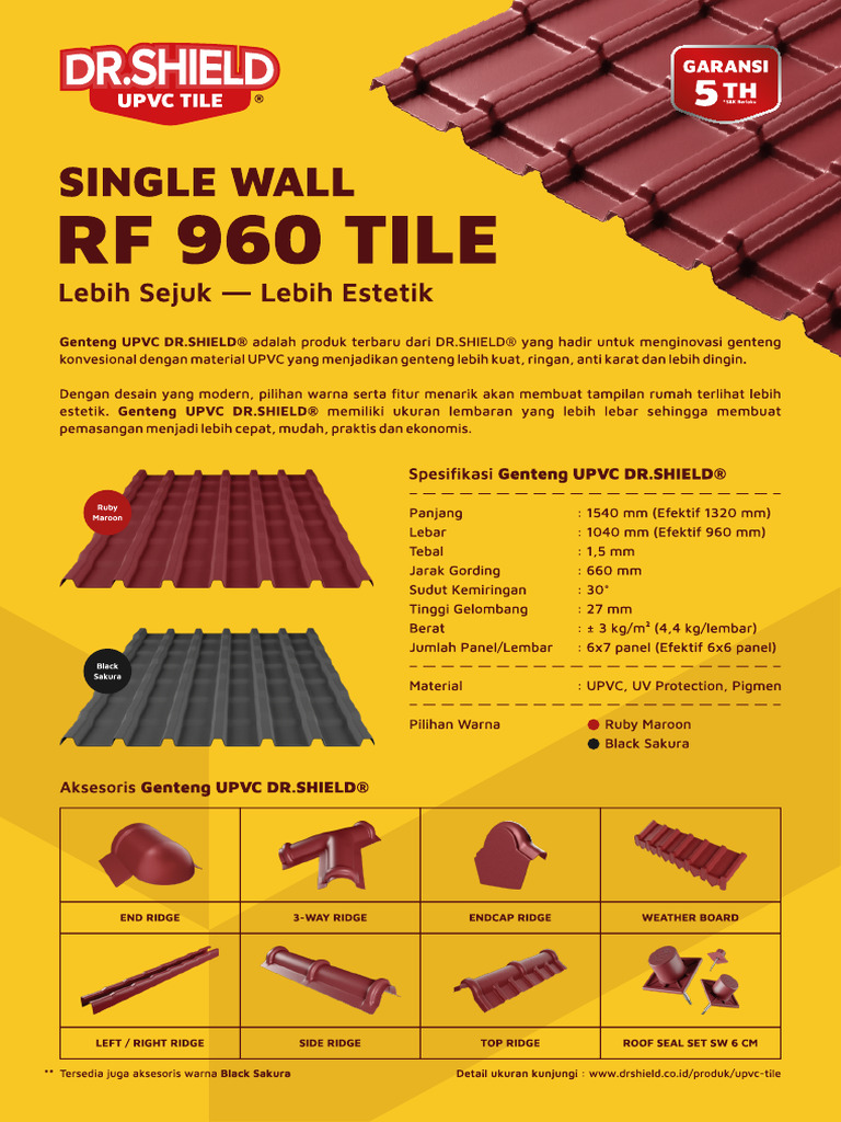 Drshield Brosur RF-960-Tile | PDF