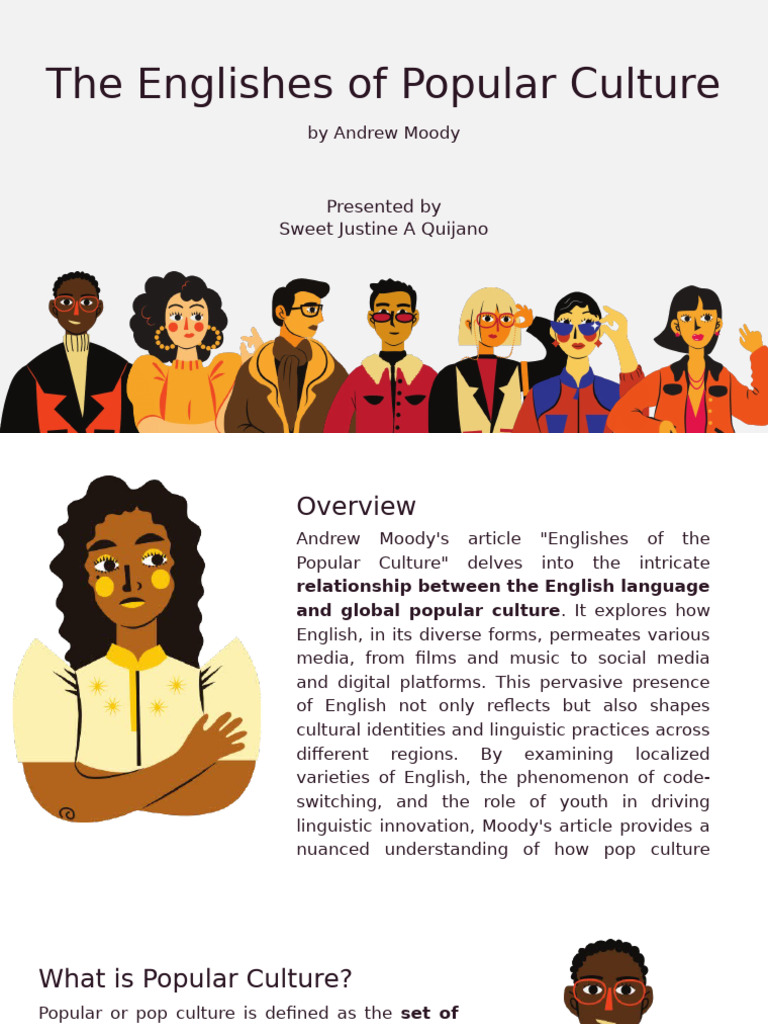 English in Global Popular Culture | PDF | Popular Culture | Language ...