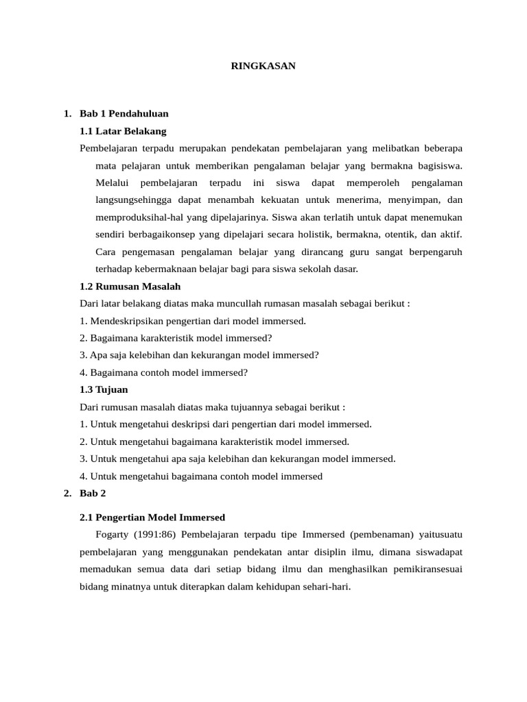Ringkasan | PDF