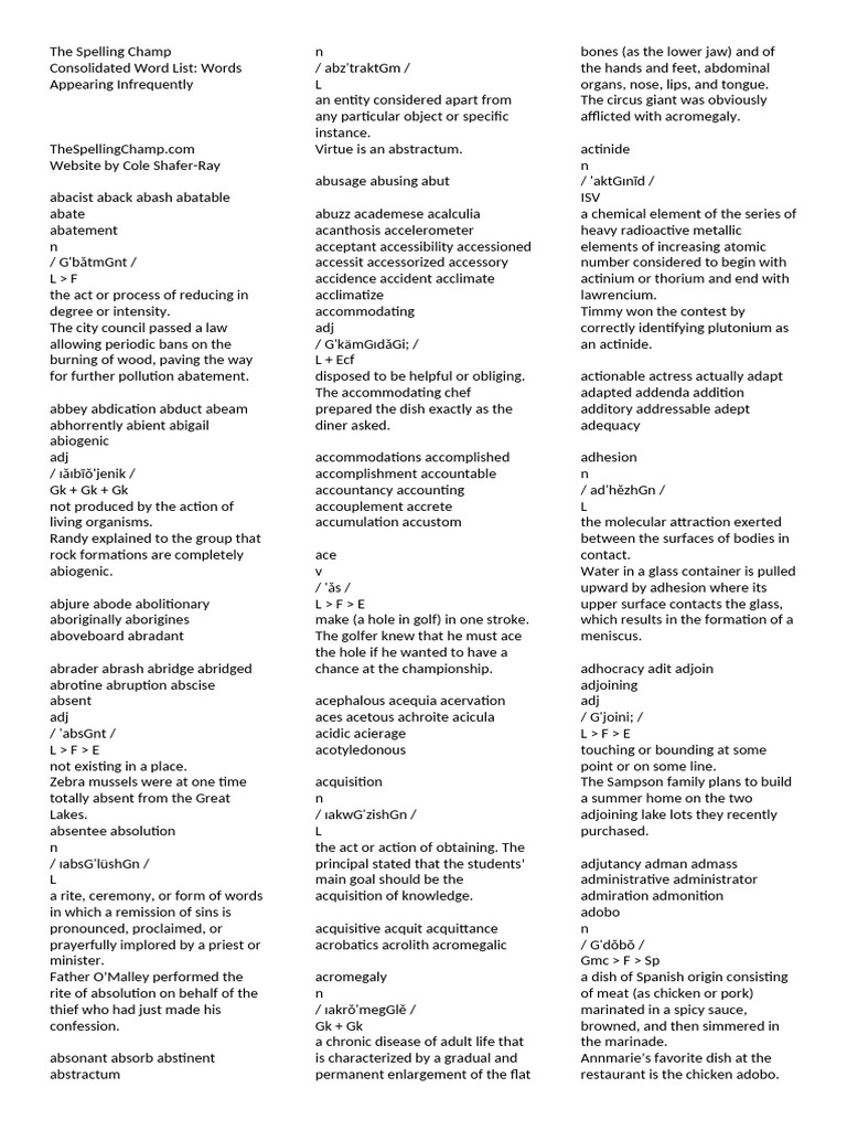 CWL - Difficult | PDF